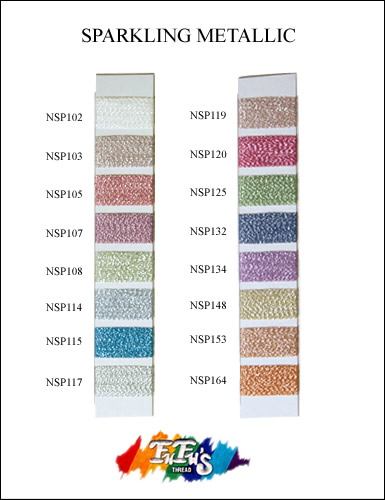 Fufu’s Sparkling Metallic Thread - Sewing Machine City